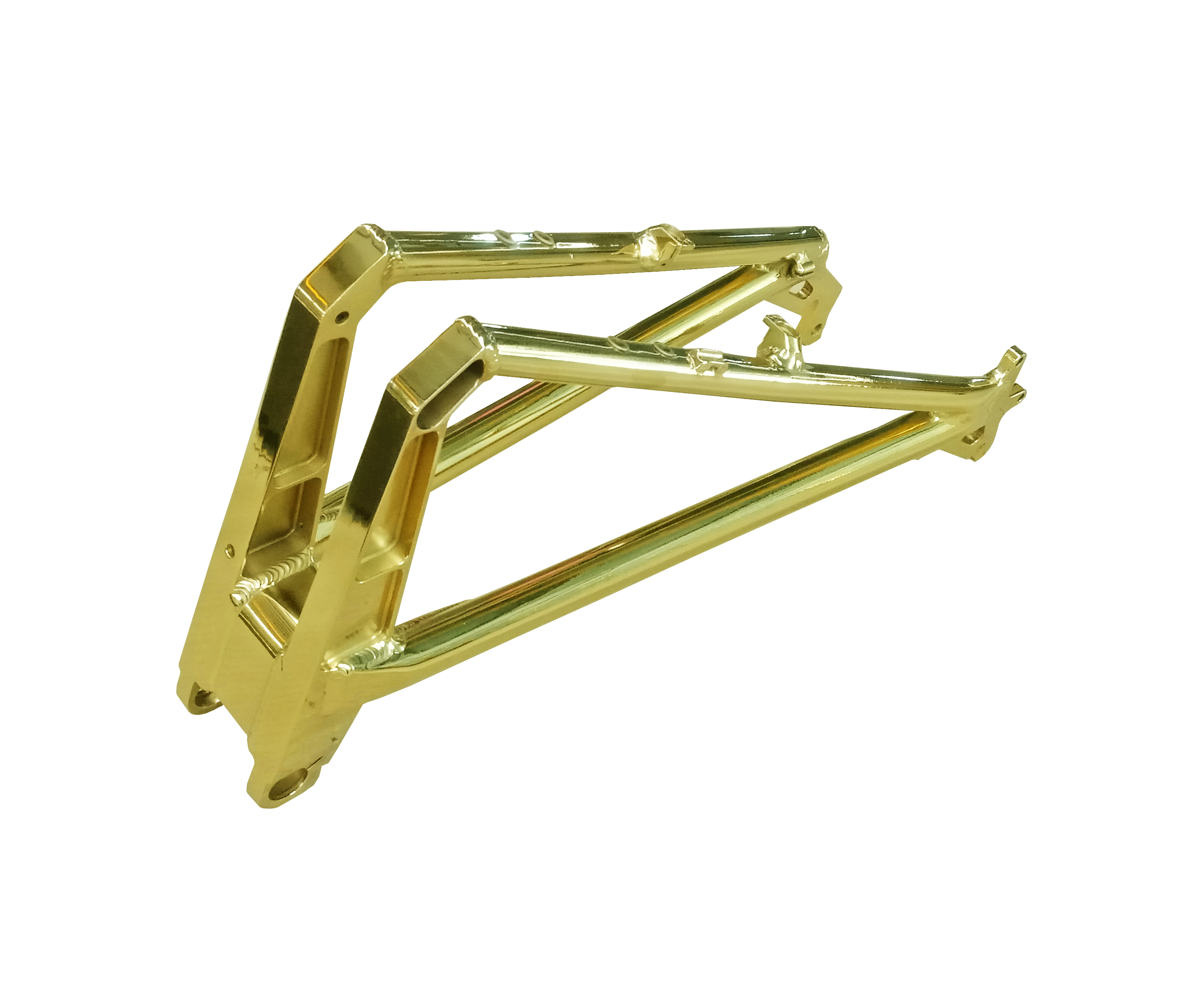 Bicycle parts coated with PVD Titanium Gold - PVD Coating